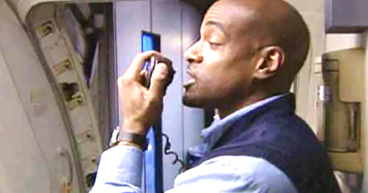 The Rapping Flight Attendant