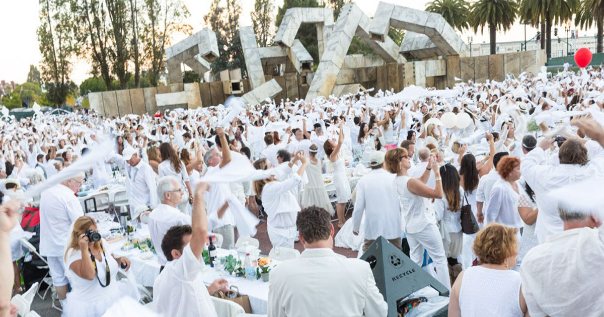 The White Dinner Party
