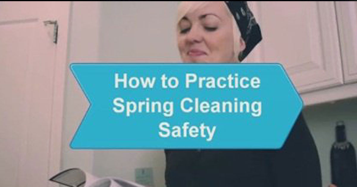 How to Practice Spring Cleaning Safety