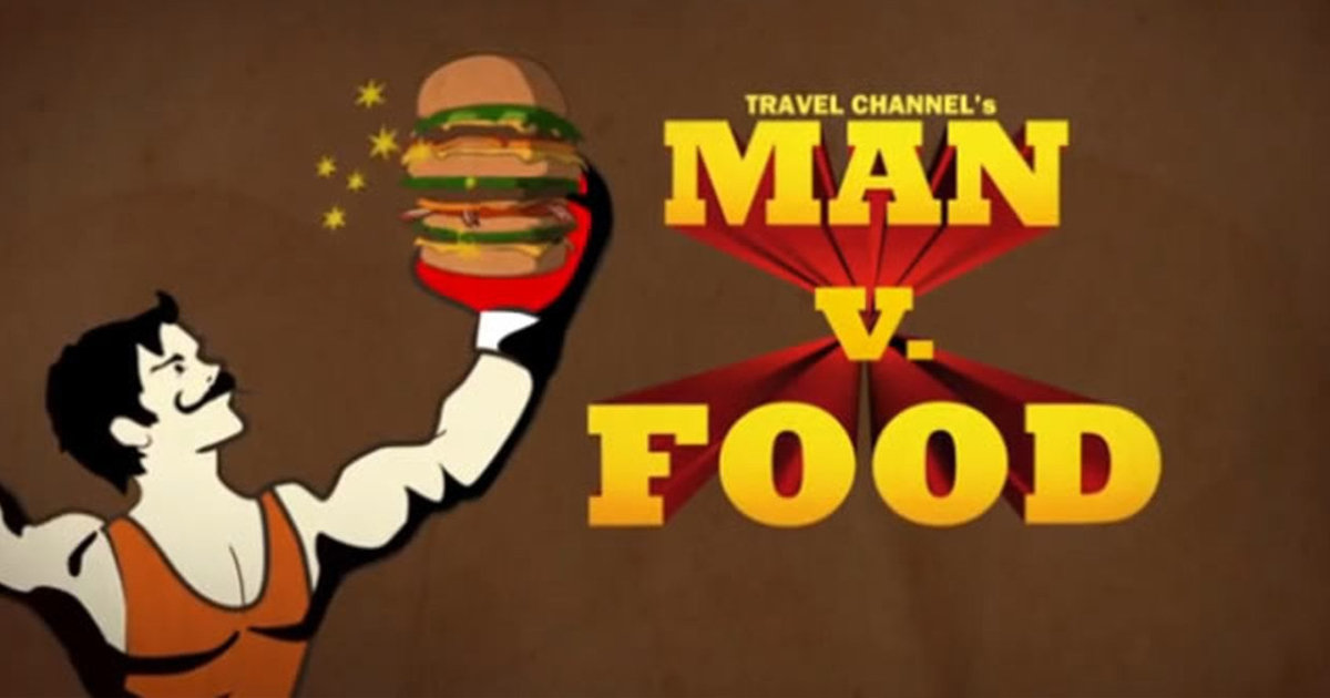 Man Versus Food: The Burger Challenge
