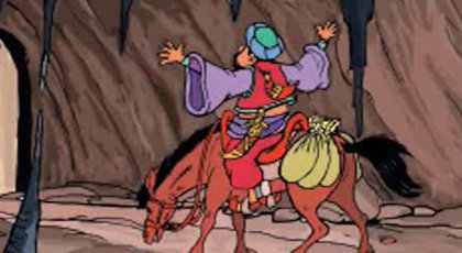 Ali Baba Goes in the Cave