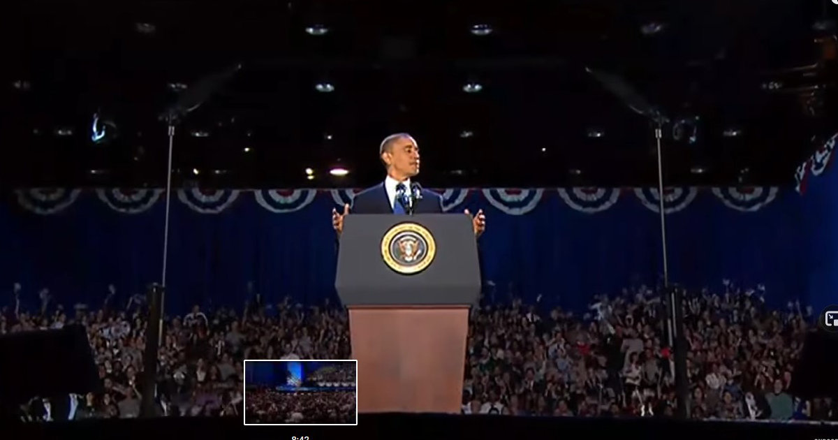 President Obama Victory Speech 2012: What Makes America Grea