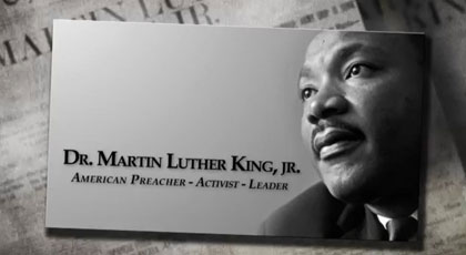 Martin Luther King Jr: "We Shall Overcome"