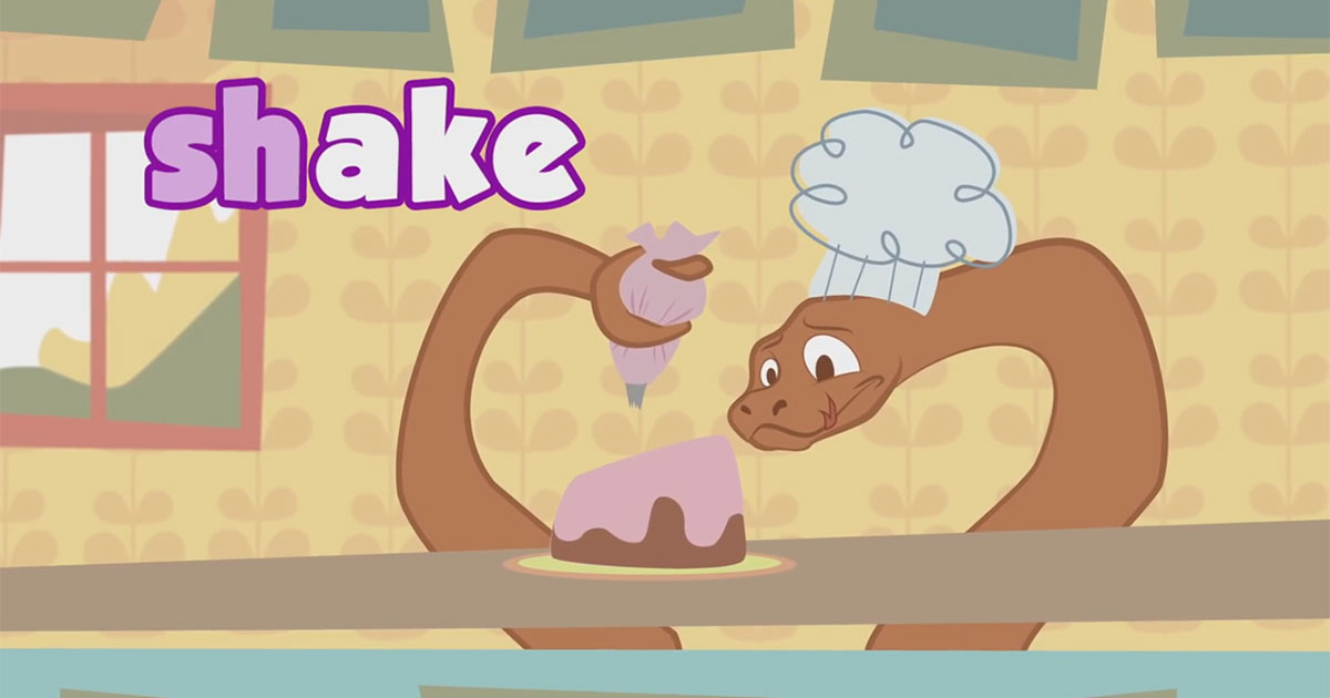 A Snake Bakes a Cake