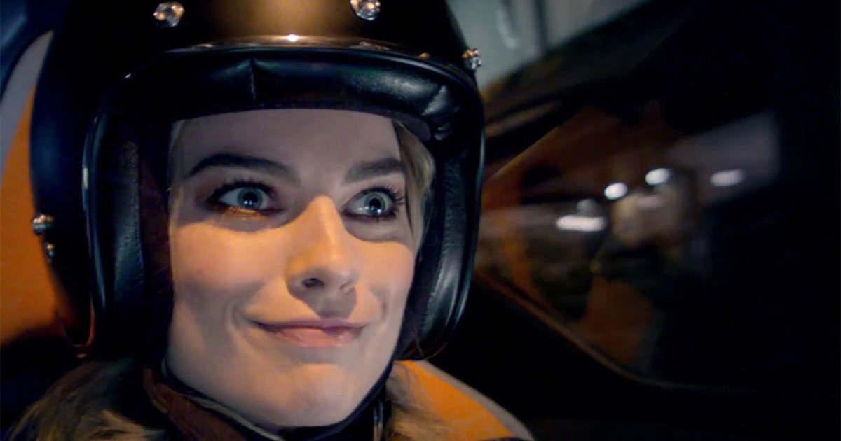 Margot Robbie Loves to Race
