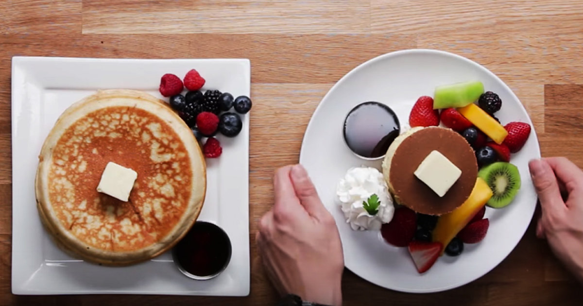 Breakfast in Japan vs in America