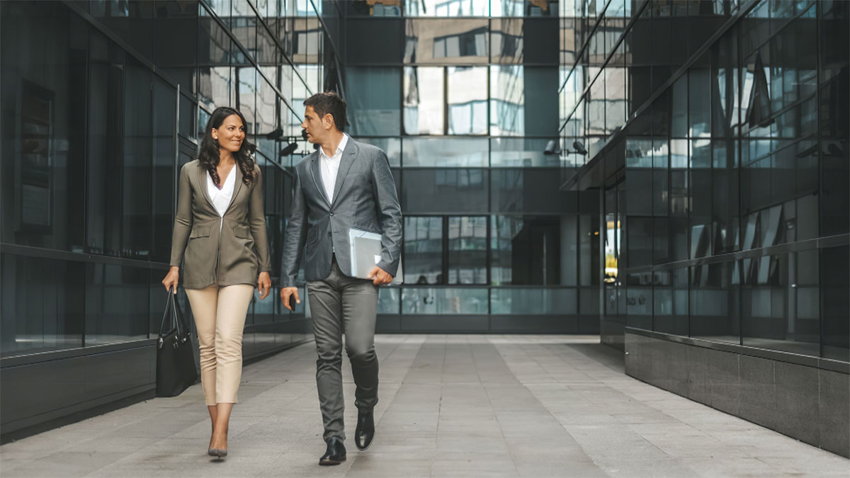 Giving Tours of the Office