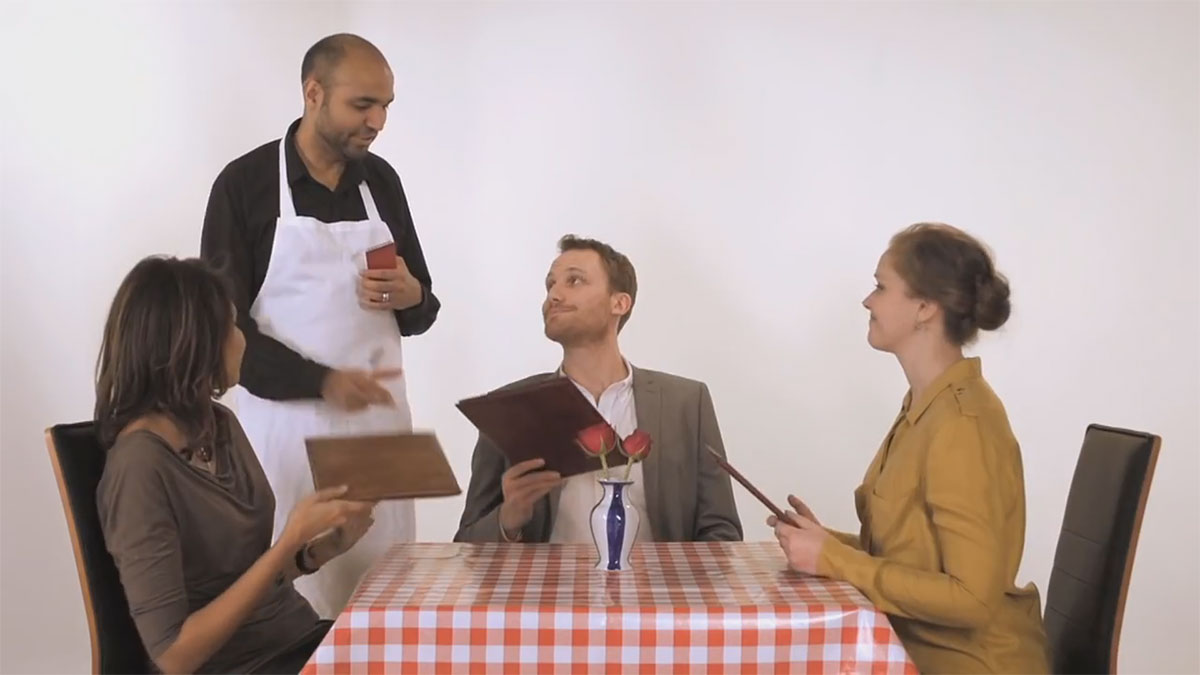 Ordering at a Restaurant