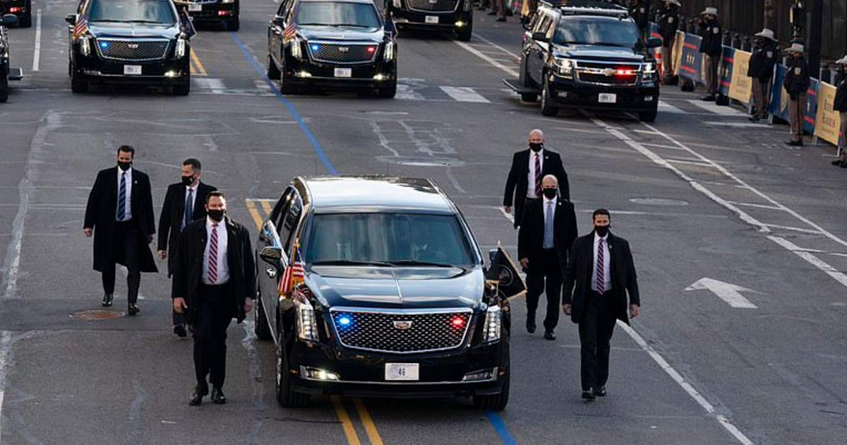 The U.S. President's Motorcade