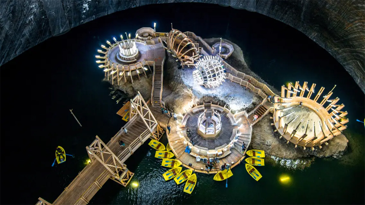 An Underground Theme Park