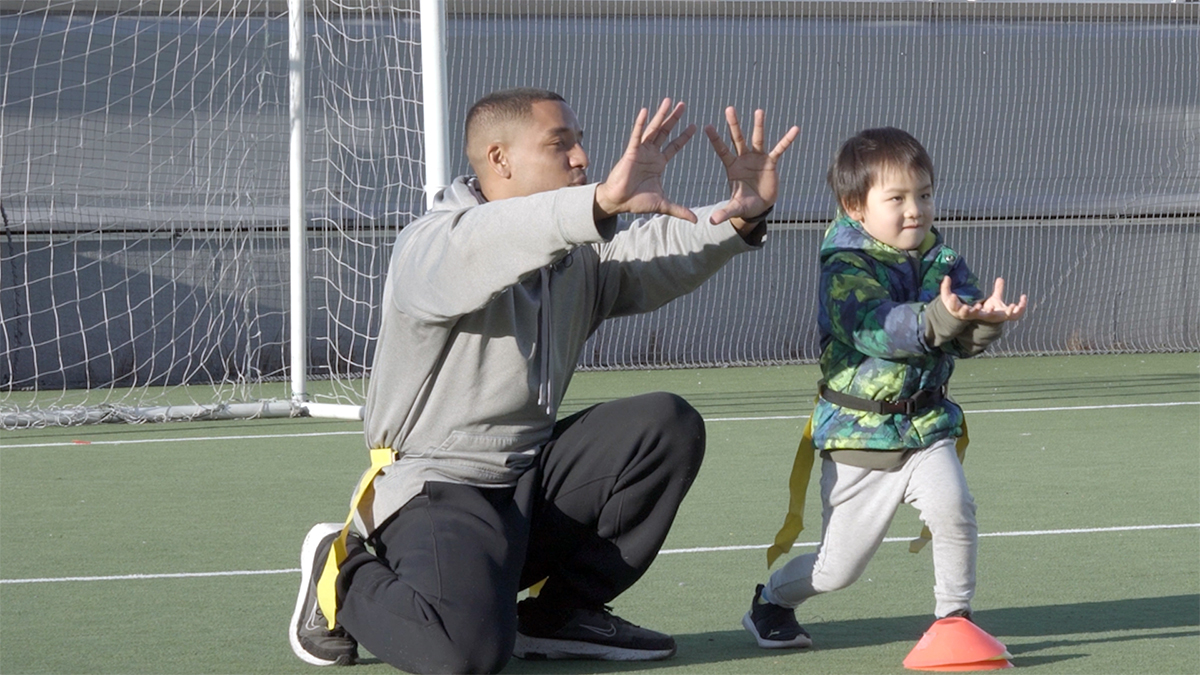 Throwing, Catching, and Receiving the Ball