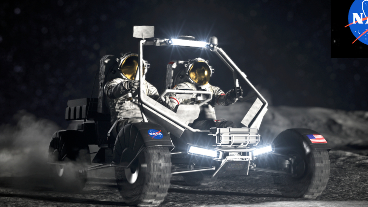 NASA Lunar Terrain Vehicle