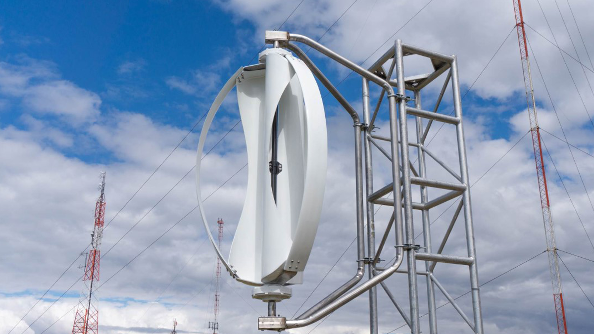 A Unique Vertical Wind Turbine